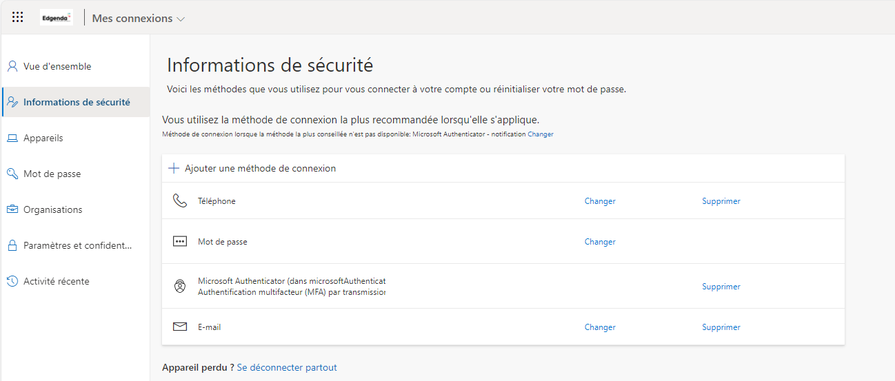 Comment faire ou changer votre authentification multifacteur (MFA) de ...